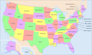 The States in Alphabetical Order: Names of States in USA - Country FAQ